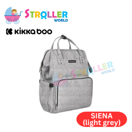 Stroller World - KIKKA BOO SIENA - LIGHT GREY